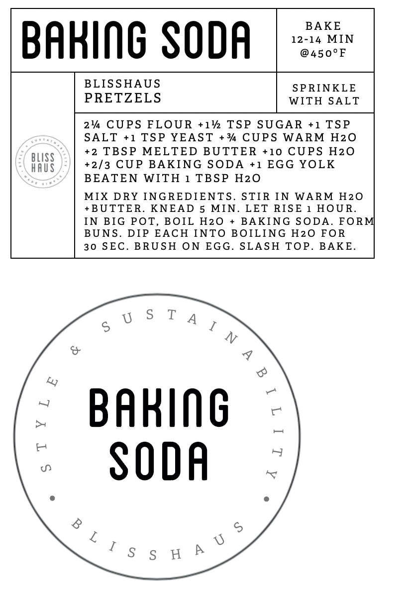 Blisshaus Custom Label Set: 5 Pairs ( 5 Top + 5 Front Labels of your c